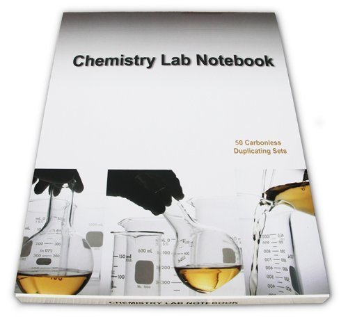 Lab Notebook 50 Carbonless Duplicating Pages Permanent Top Bound ...