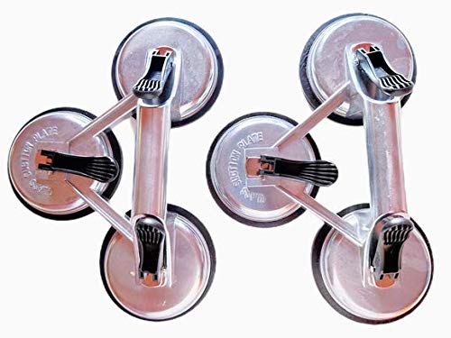 MAX DEALS GLASS SUCTION CUP/GLASS CATCHER/GLASS LIFTER (3 CUP) PAIR 130 ...