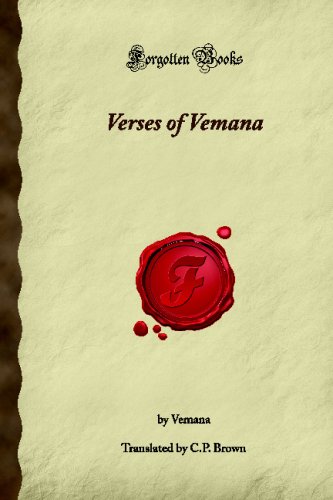 Verses of Vemana (Forgotten Books): Fitzgerald, Percy: 9781605066417 ...