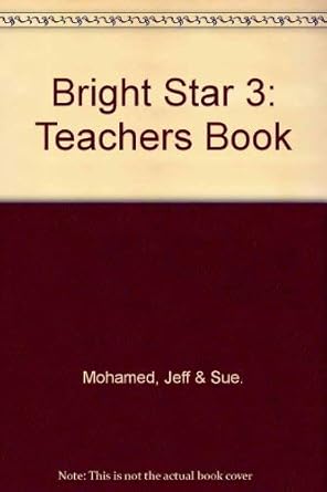 Amazon.com: Bright Star 3 Teachers Book: 9780194400206: Jeff Mohamed