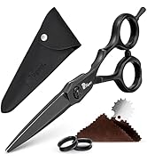 Amazon.com : Fagaci Hair Thinning Scissors 6" with 440C Steel, Ultra ...