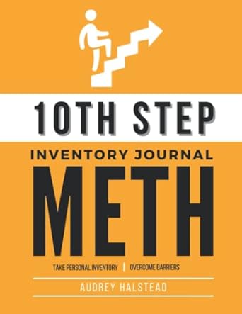 10th Step Inventory Journal; Worksheets for Methamphetamine Addiction ...
