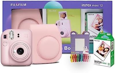Fujifilm Instax Mini 12 Moments Box with 20 Shots- Pink : Amazon.in ...