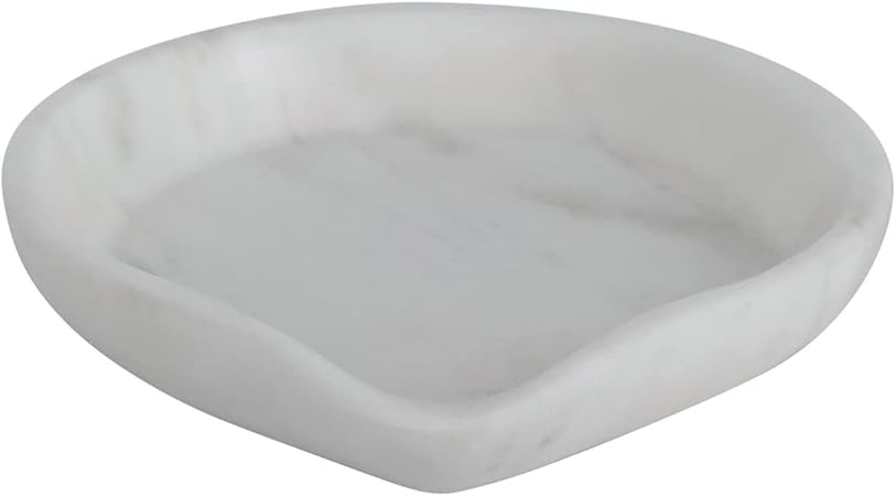 Amazon.com: Bloomingville White Marble Spoon Rest : Home & Kitchen