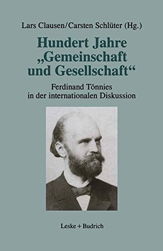 『Hundert Jahre „Gemeinschaft und Gesellschaft“: Ferdinand - 読書メーター