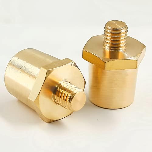 Amazon.com: Bonsicoky 1 Pair Brass Battery Side Terminal Charging Post ...