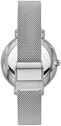 Amazon.com: Fossil Women's Jacqueline Quartz Stainless Steel Mesh Three ...