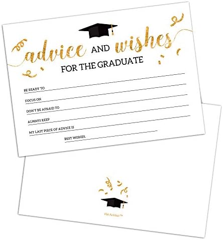 Amazon.com : Graduation Wish Cards - 50PCs High School or College ...