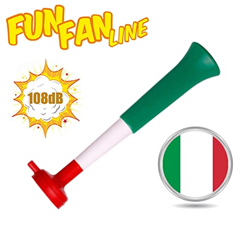 FUN FAN LINE – Pack x3 Plastic Trumpets/Vuvuzela stadium horn for ...