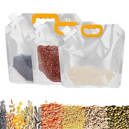 Buy Live2Better 2 Pcs Airtight Multigrain Storage Bags - 1.5 litre | 1. ...