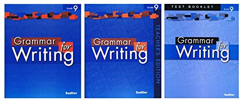 Grammar for Writing Student Book with Teacher's Edition with Test ...