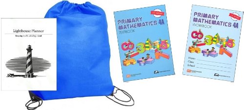 Primary Mathematics 4A SET Homeschool Kit in a Bag | Amazon.com.br