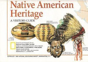 Native American Heritage (Map/Supplement): National Geographic Society ...