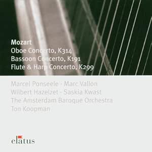 Mozart: Concertos for Oboe, Bassoon, Flute & Harp (K314, K191, K299 ...