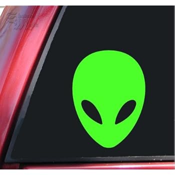 Amazon.com: Alien Biohazard Symbol - Vinyl Decal Sticker - 6" x 5.75 ...