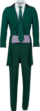 Amazon.com: 40 Haunted Mansion Butler Cosplay Costume The Male Cast ...