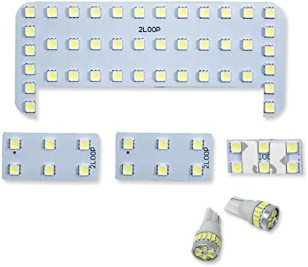 Amazon | 2LOOP(ツーループ) 3チップSMD6点 ヤリスクロス ナンバー灯 込みLEDルームランプ -電球色 | ルームランプ | 車＆バイク