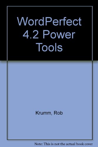 『Wordperfect 4.2 Power Tools』｜感想・レビュー - 読書メーター