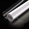 Hode Clear Sticky Back Plastic Roll, Transparent Self Adhesive Vinyl ...