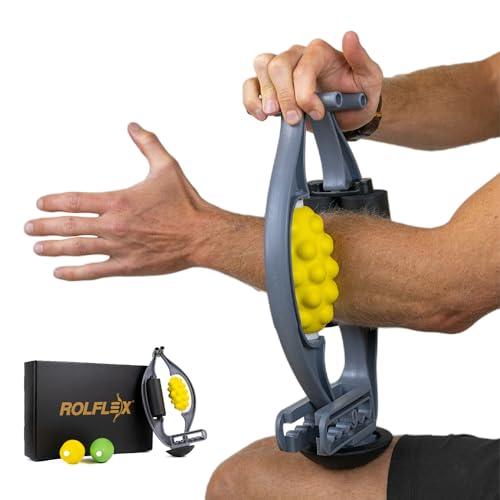 Rolflex The Massage Combo – 3-in-1 Roller for Muscles Deep Tissue with ...