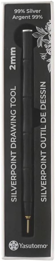 Amazon.com : Yasutomo Silverpoint Drawing Tool, 2mm (MPC-SP2) : Arts ...