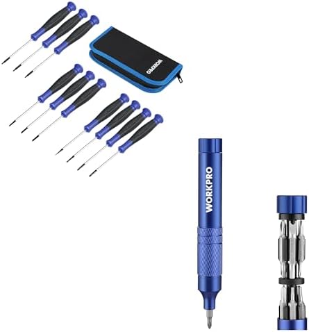 Amazon.com: WORKPRO 10-Piece Precision Screwdriver Set with Pouch ...