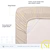 Amazon.com: Split King Sheets - Breathable Luxury Sheets with Full ...