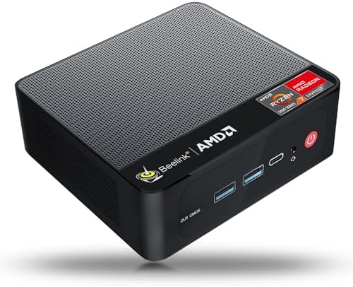 Amazon.com: Beelink SER5 PRO Mini PC,AMD Ryzen 7 5850U(up to 4.4 GHz,8C ...