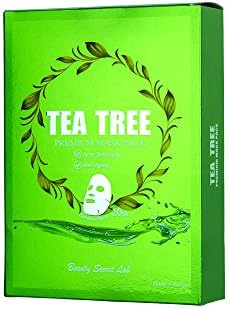 Amazon.com : Tea Tree Facial Mask (10PK) Premium Sheet Mask with ...