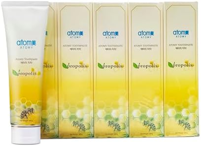Amazon.com: ECOAND Atomy Toothpaste Propolis 5-Pack (5 x 7.05 oz ...