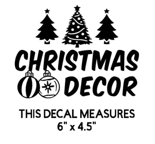 Amazon.com: Holiday Seasonal Storage Bin Organization Decal Sticker ...