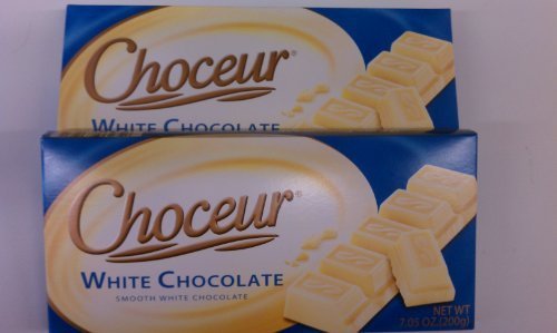 Amazon.com : Choceur White Chocolate - Smooth White Chocolate(Pack of 6 ...