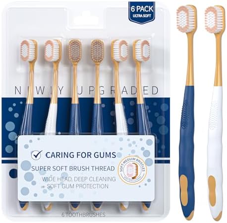 Amazon.com : DR PEFECT Extra Hard & Firm Toothbrush Large Long Head ...