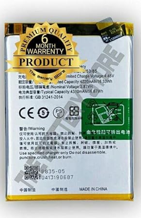 THE BATTERY STORE™ Original BLP835 Battery for Oppo/Reno 5F/5 Lite/A94 ...