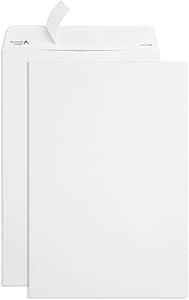 Blue Summit 50 10x15 Envelopes - 28lb - 10 x 15 Envelopes - Security ...