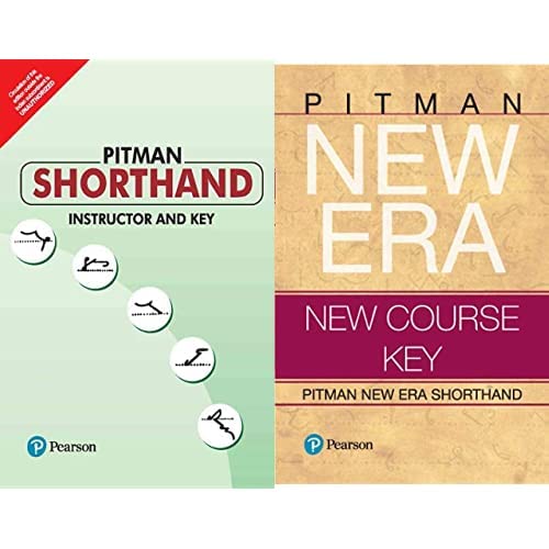 Buy Pitman Shorthand Instructor and Key + New Course Key (Set of 2 ...