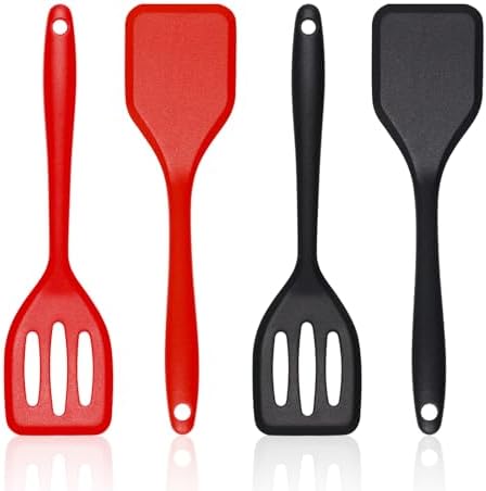 Amazon.com: Pharamat Small Silicone Serving Spatula Set of 4, Mini ...