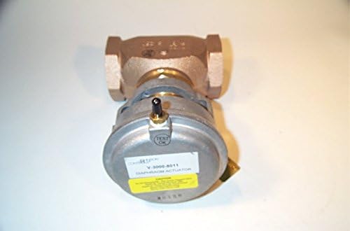 Series VG7000 Model VG7241PT Brass Trim Globe Valve with Model V-3000 ...