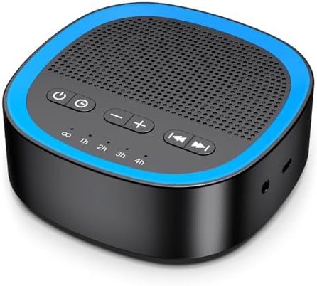 Amazon.com: Habitat White Noise Machine, Multi-Color Night Light, 25 ...