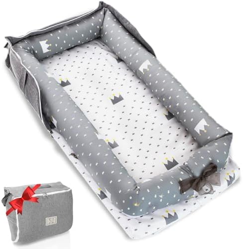 Amazon.com : Baby Lounger for Newborn to Toddler 0-24 Months - Portable ...