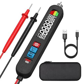 BSIDE S5X Rechargeable Digital Multimeter Pen Non-Contact Voltage ...