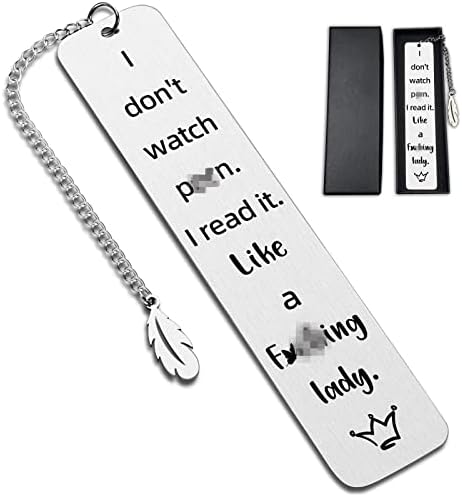 Amazon.com: ZZP Stainless Steel Bookmarks for Book Lovers with Tassels ...
