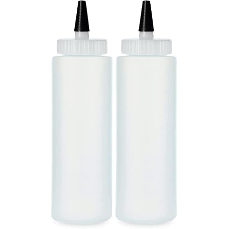 Amazon.com: BRIGHTFROM Condiment Squeeze Bottles, 8 OZ Empty Squirt ...