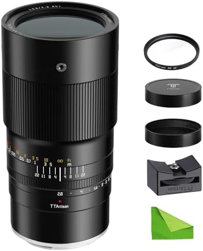 Amazon.com : TTArtisan 100mm F2.8 Macro 2X Manual Focus Lens Full Frame ...