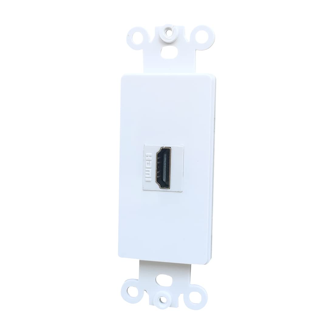 Amazon.com: BOPLAT 1 Port HDMI Decora Wall Plate Insert - HDMI Decorex ...