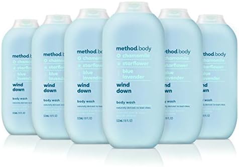 Amazon.com : Method Body Wash, Wind Down, 18 oz, 6 pack, Packaging May ...