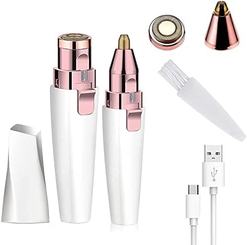 Amazon.com : Facial Hair Remover for Women,Nose Hair Trimmer ...