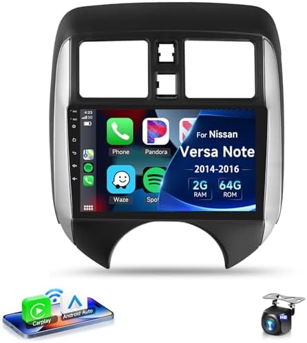 Amazon.com: 2+64G for Nissan Versa Note Radio 2014-2018 Car Radio with ...