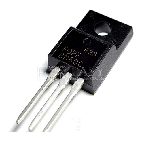 100PCS FQPF8N60C TO-220 8N60C 8N60 TO220 New MOS FET Transistor: Amazon ...