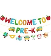 Amazon.com: Welcome to 1st Grade Banner First Day of School Decoration ...